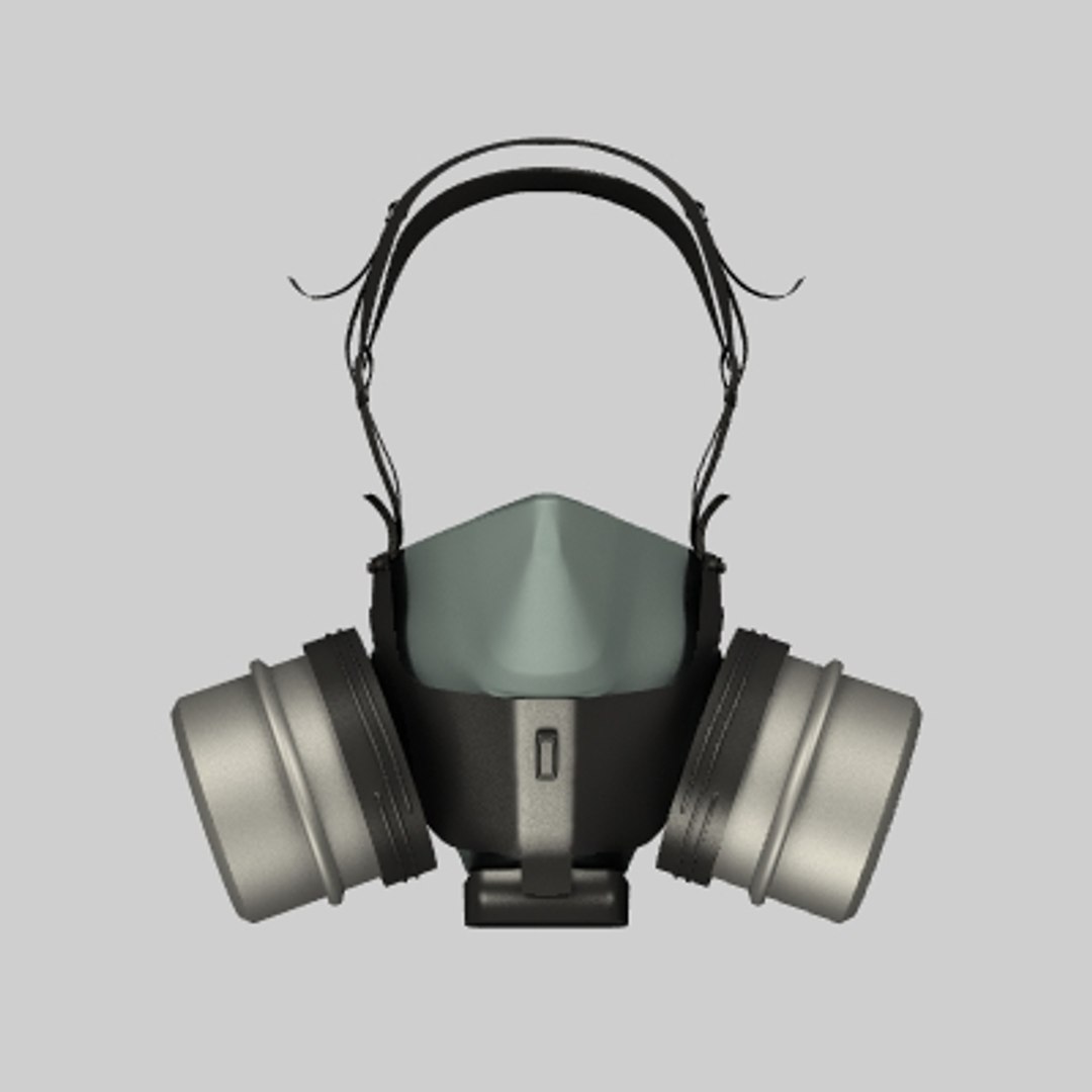 3d Filter Mask Model
