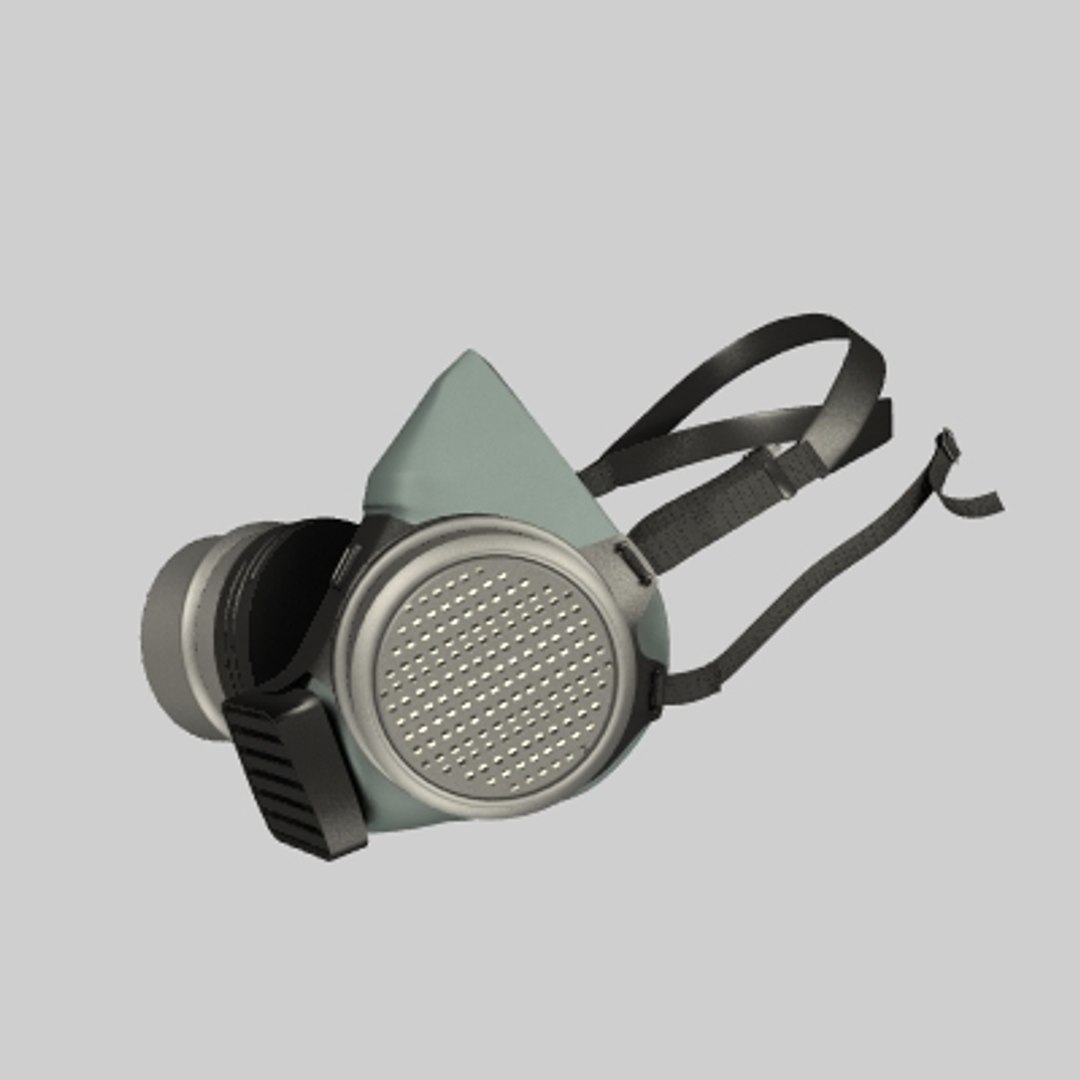 3d Filter Mask Model