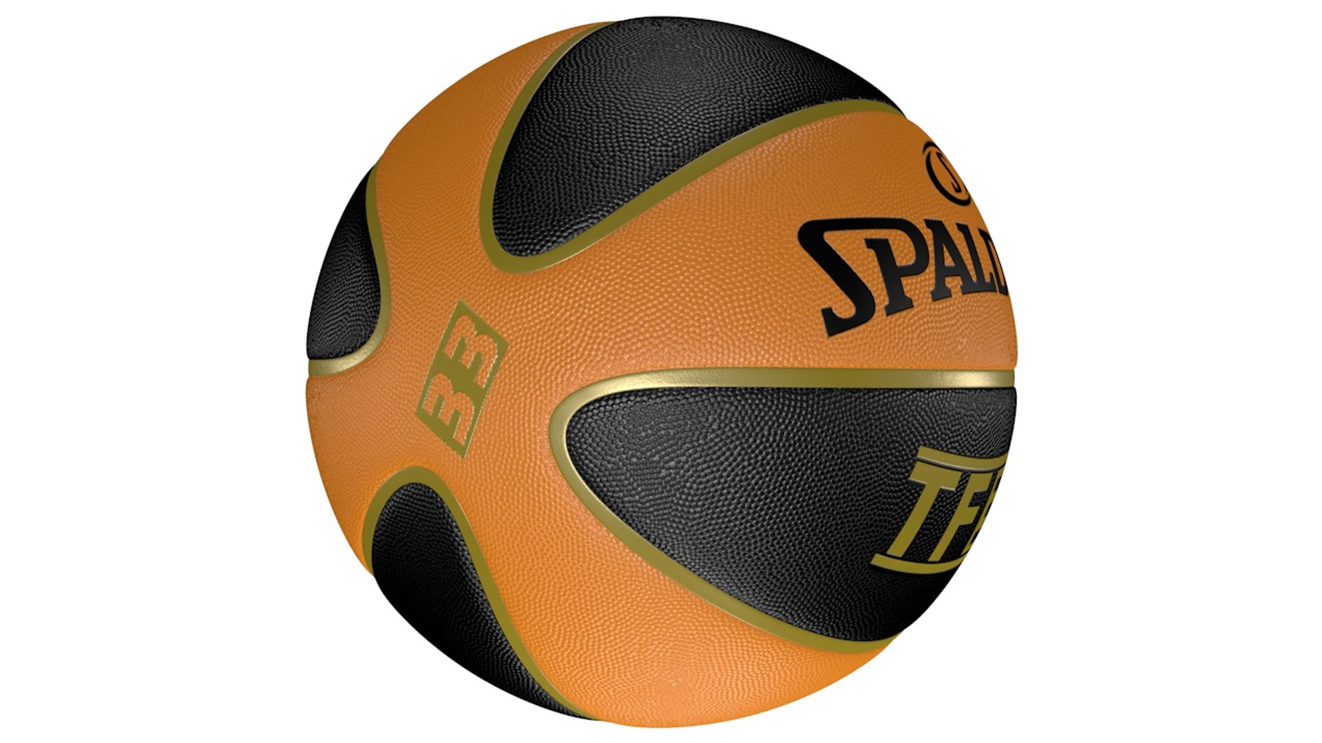 Basketball Ball Spalding 3D Model - TurboSquid 1312547