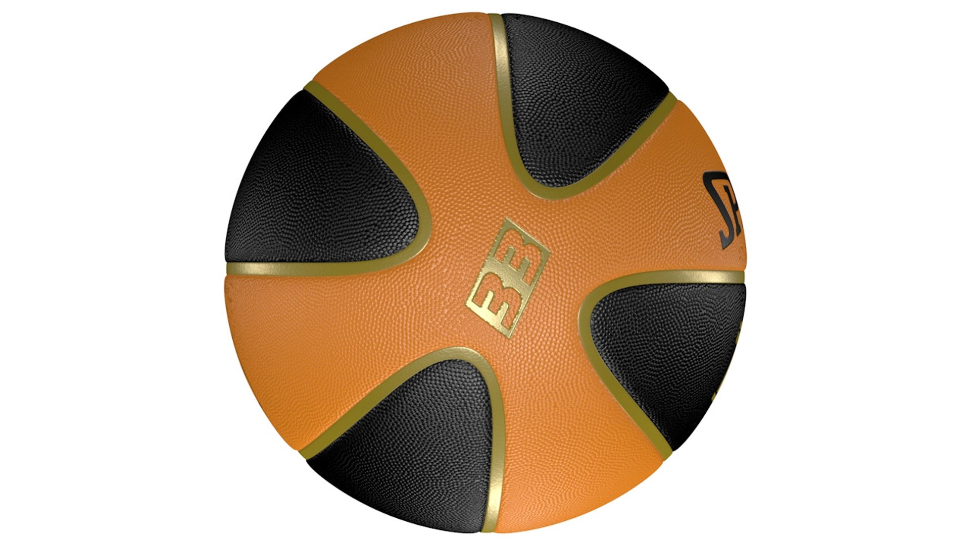 Basketball Ball Spalding 3D Model - TurboSquid 1312547