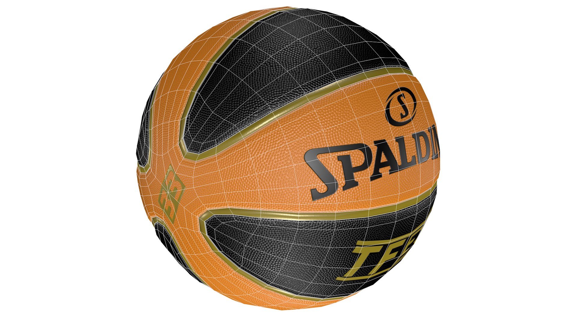 Basketball Ball Spalding 3D Model - TurboSquid 1312547