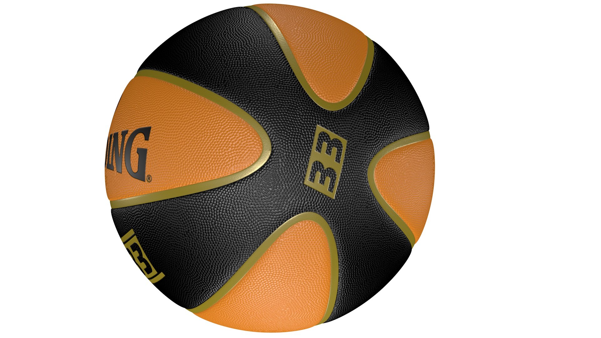 Basketball Ball Spalding 3D Model - TurboSquid 1312547