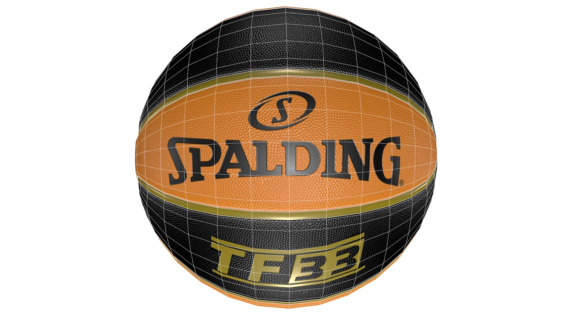 Basketball Ball Spalding 3D Model - TurboSquid 1312547