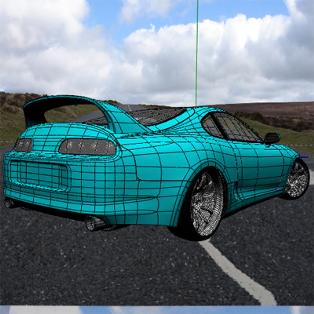 3d Toyota Supra