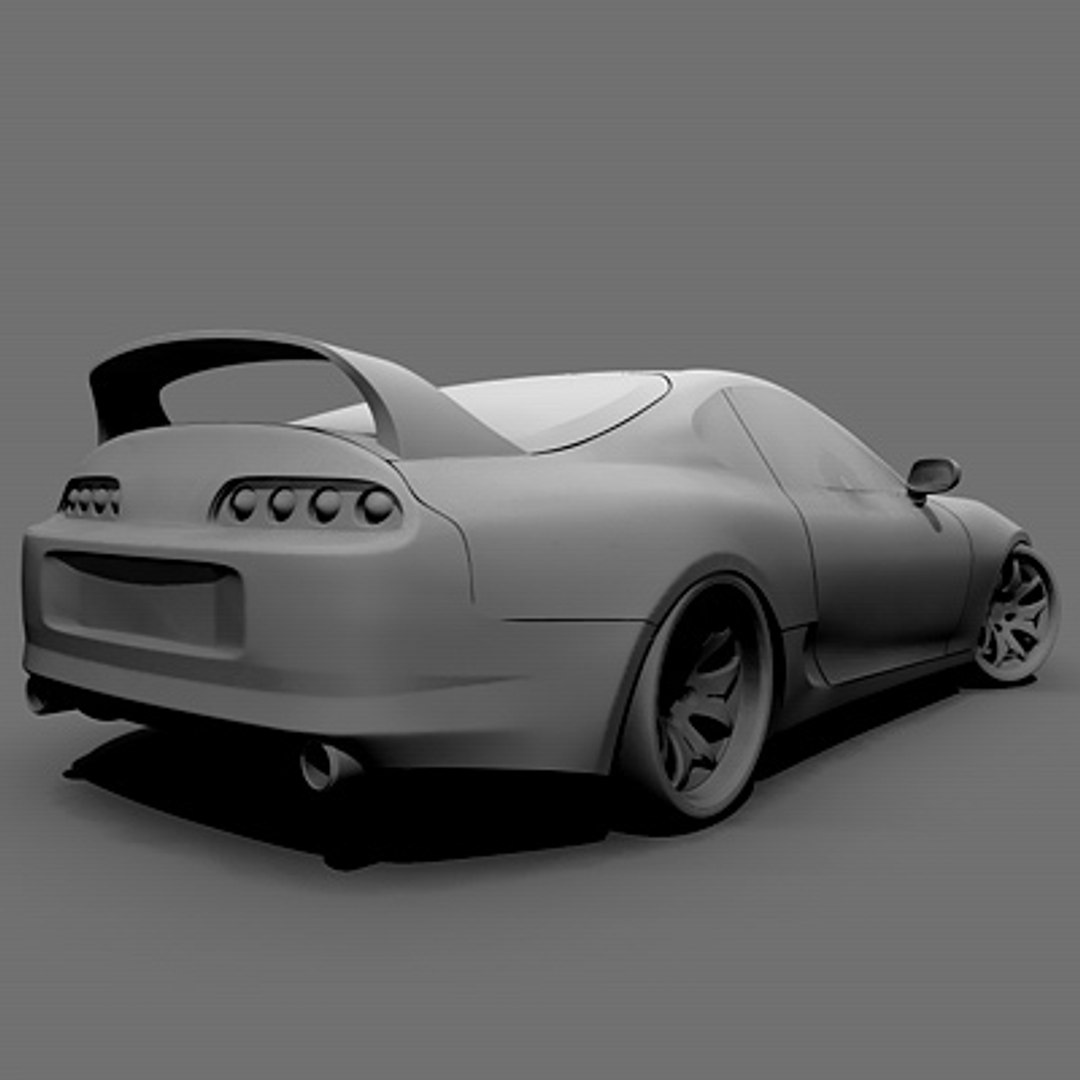 3d Toyota Supra