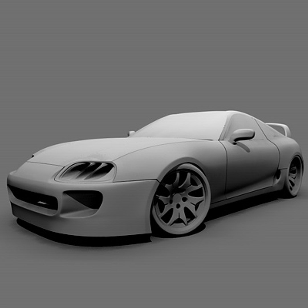 3d Toyota Supra