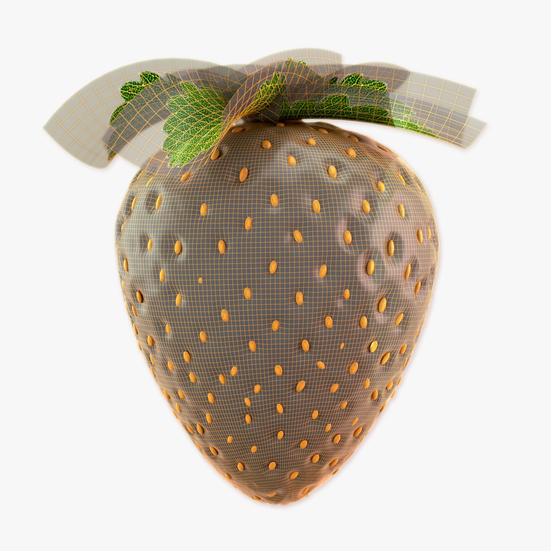 Strawberry Berry 3d Model