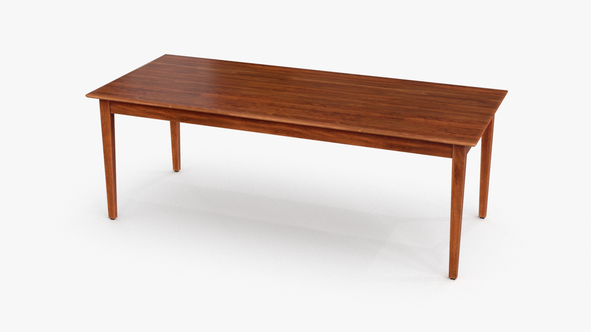 Dining Table Cherry 3D - TurboSquid 2219614