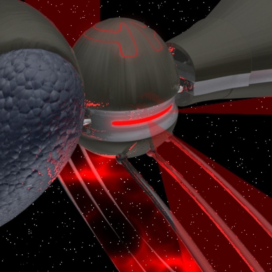 3d Bug Mothership Model