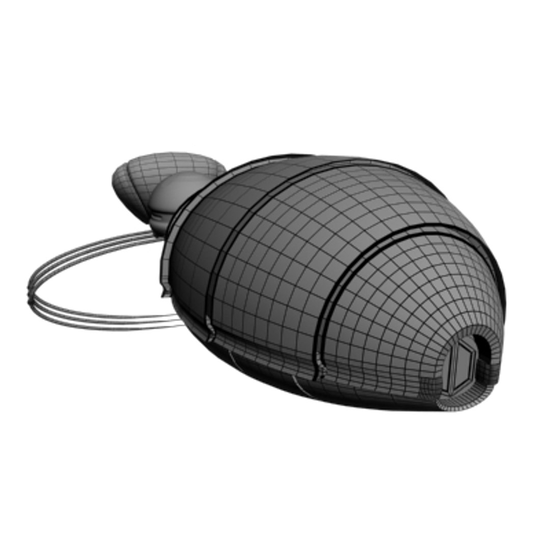 3d Bug Mothership Model