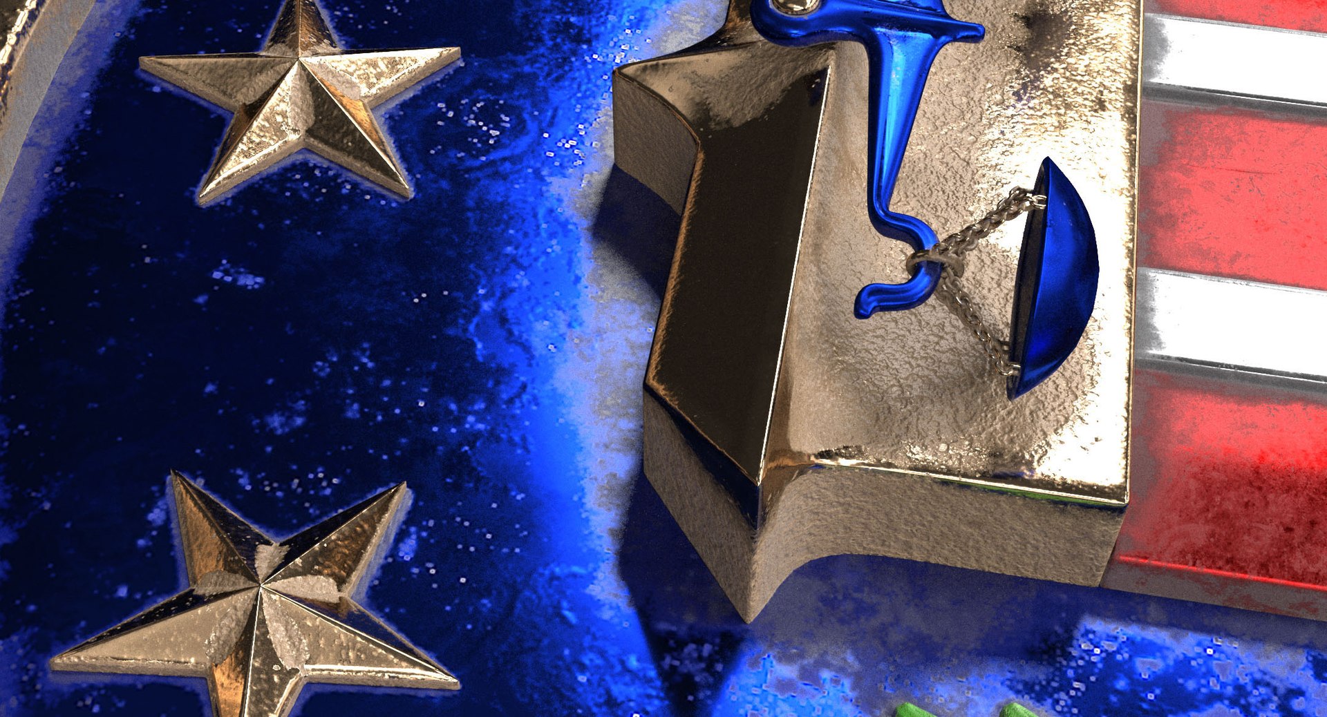 Fbi Crest Logo 3D Model - TurboSquid 1167550