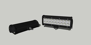 3D Model 24 Led Light - TurboSquid 1410522