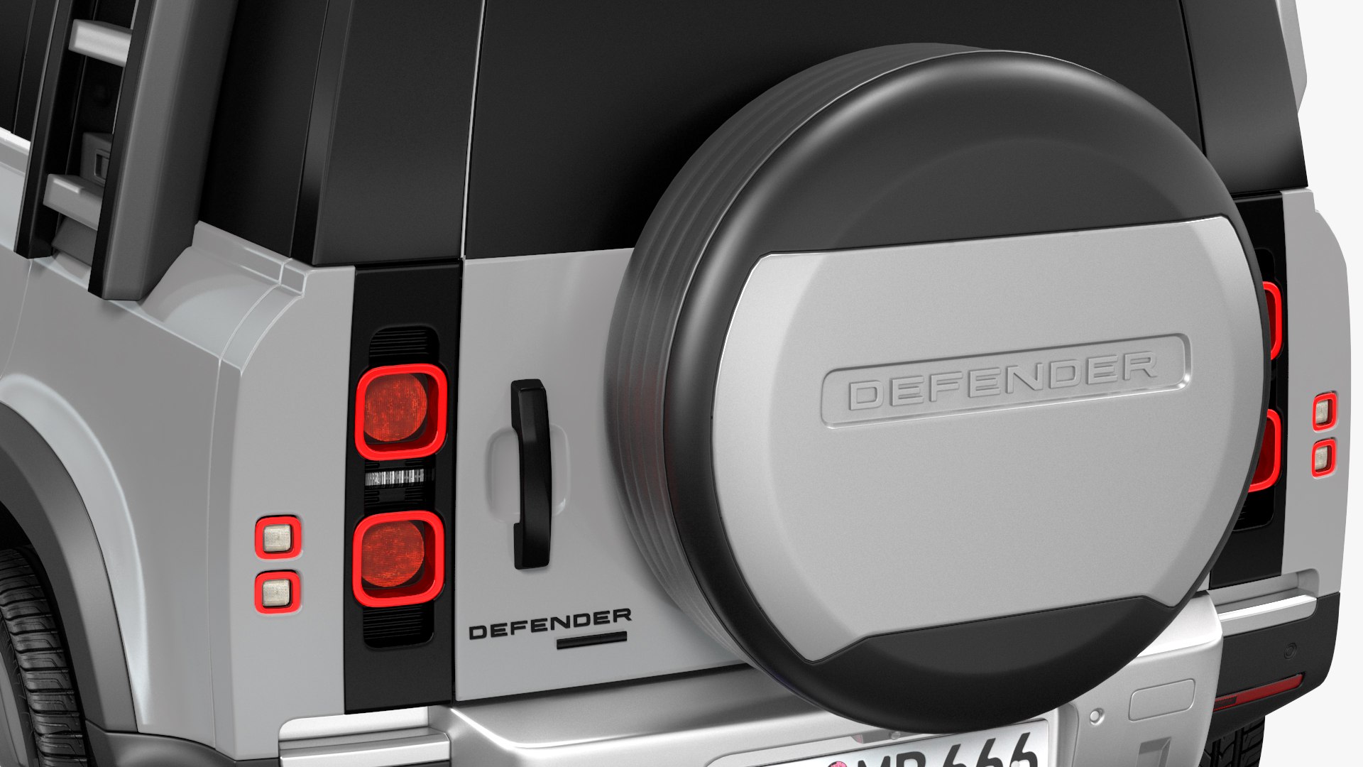 3D Land Rover Defender Explorer Pack Exterior Only - TurboSquid 1767373