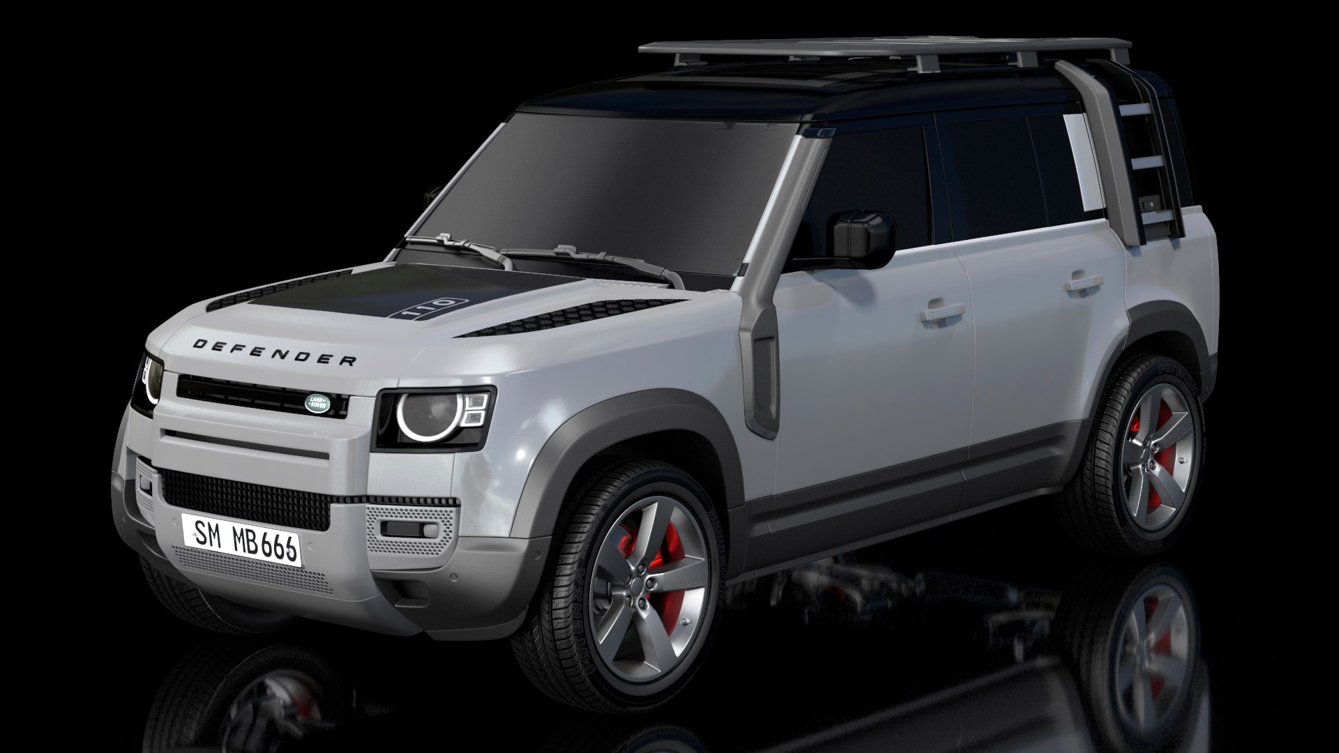 3D Land Rover Defender Explorer Pack Exterior Only - TurboSquid 1767373