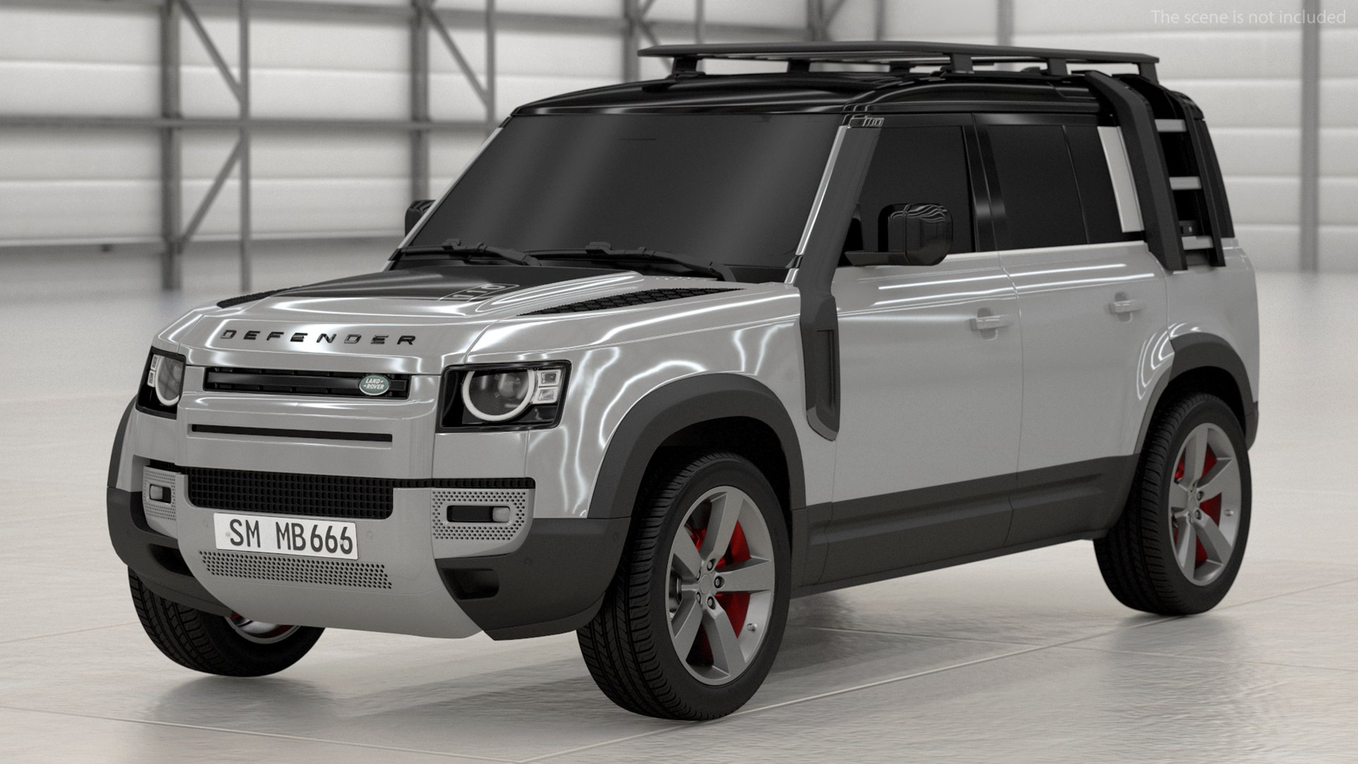 3D Land Rover Defender Explorer Pack Exterior Only - TurboSquid 1767373