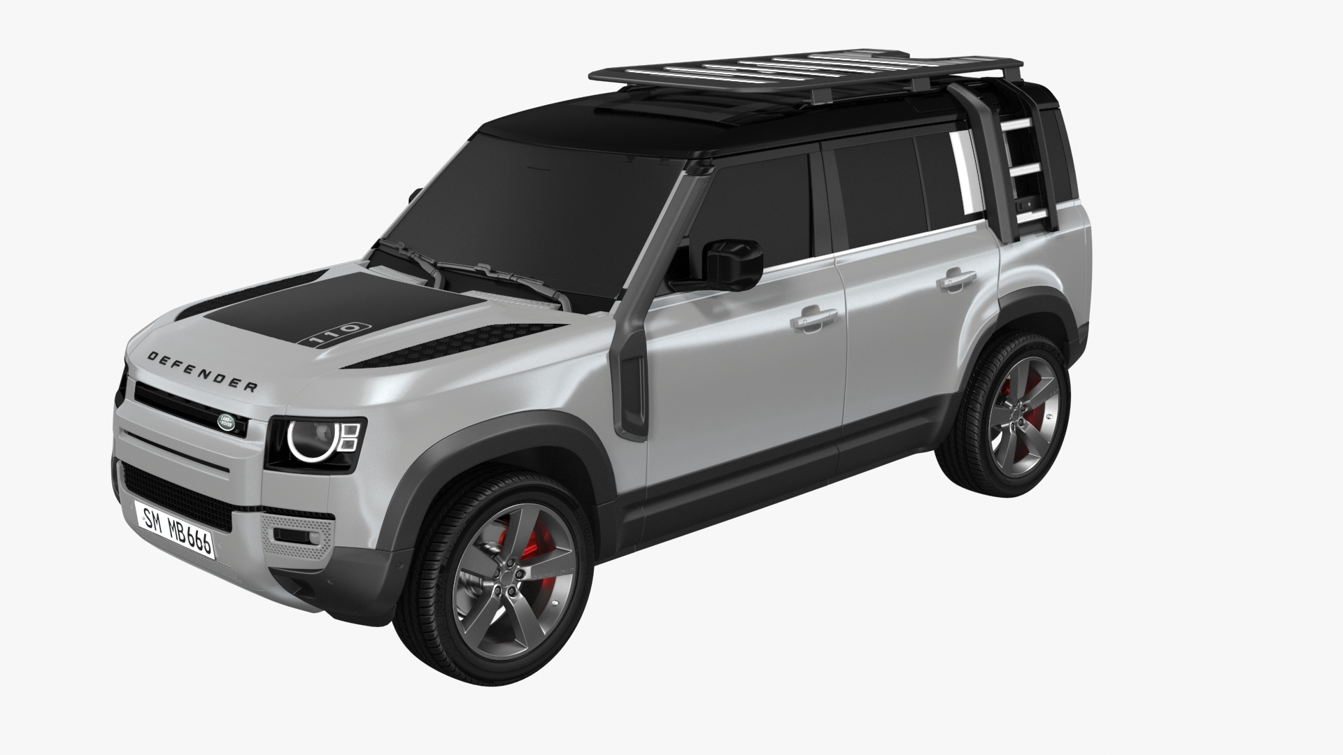 modelo 3d Land Rover Defender Explorer Pack solo exterior - TurboSquid ...