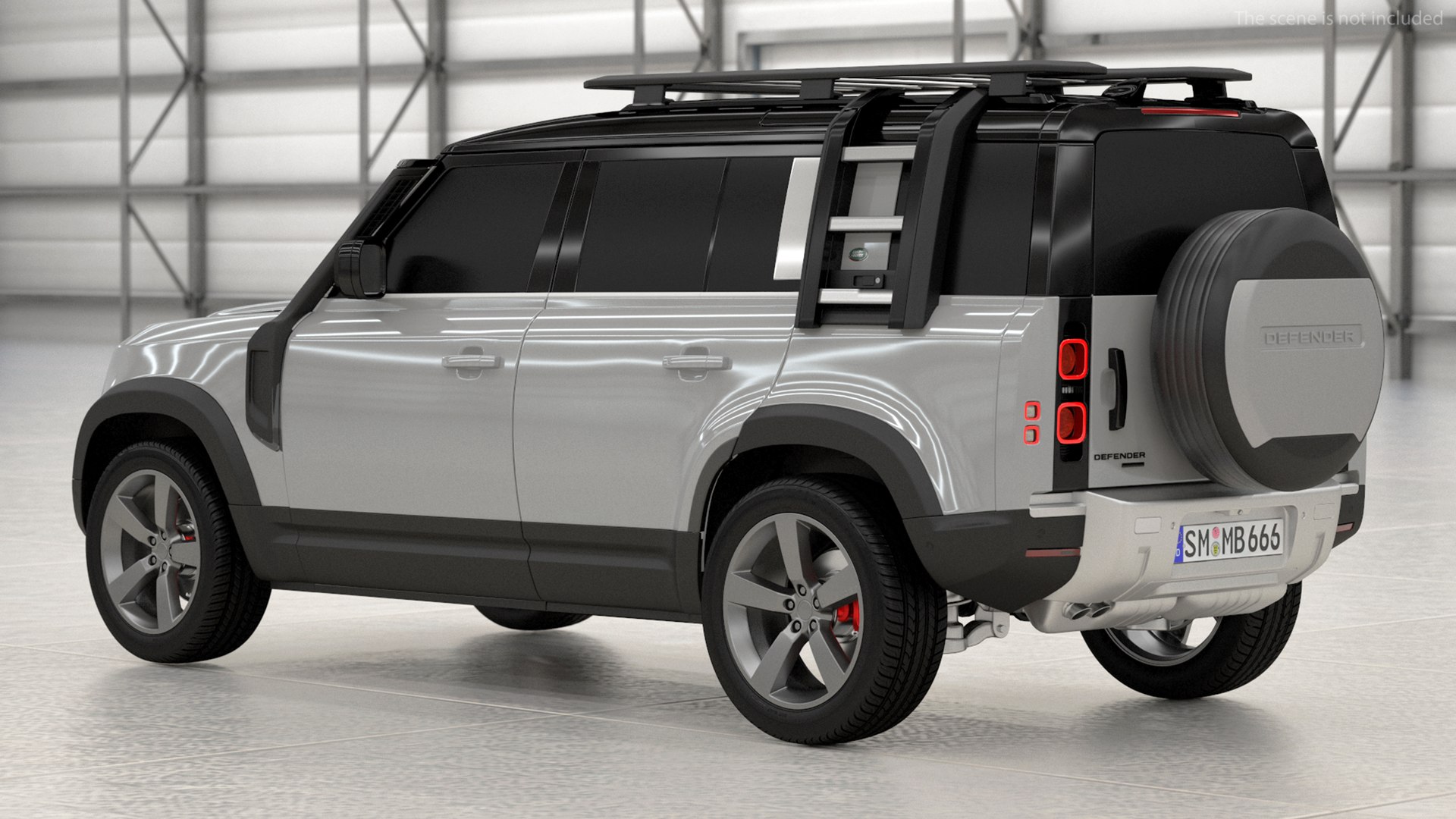 3D Land Rover Defender Explorer Pack Exterior Only - TurboSquid 1767373