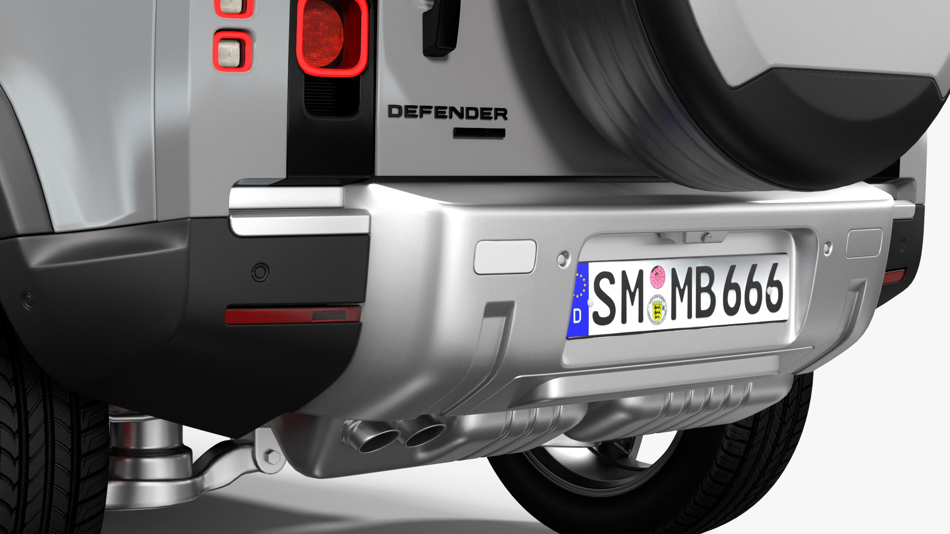 3D Land Rover Defender Explorer Pack Exterior Only - TurboSquid 1767373