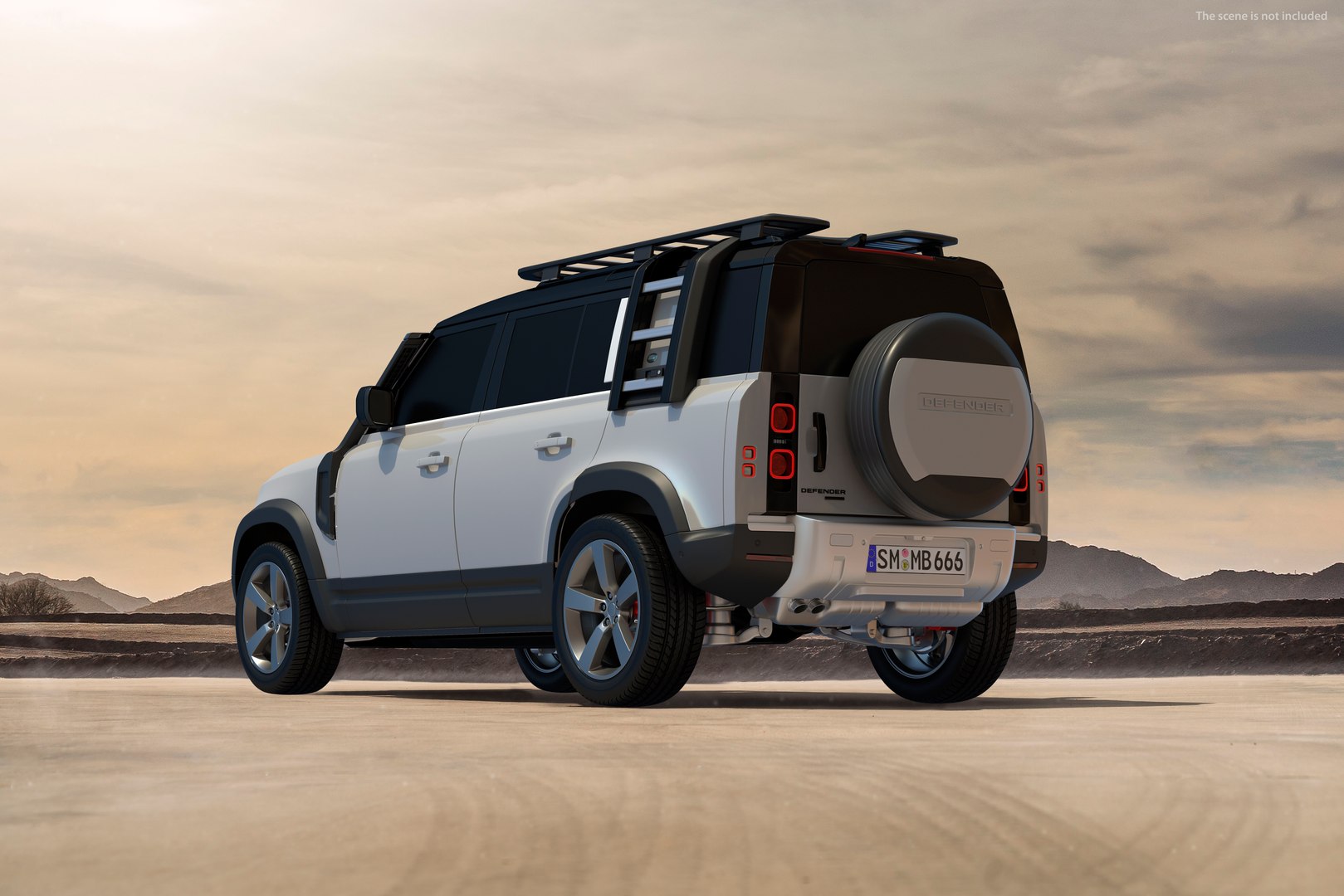 3D Land Rover Defender Explorer Pack Exterior Only - TurboSquid 1767373