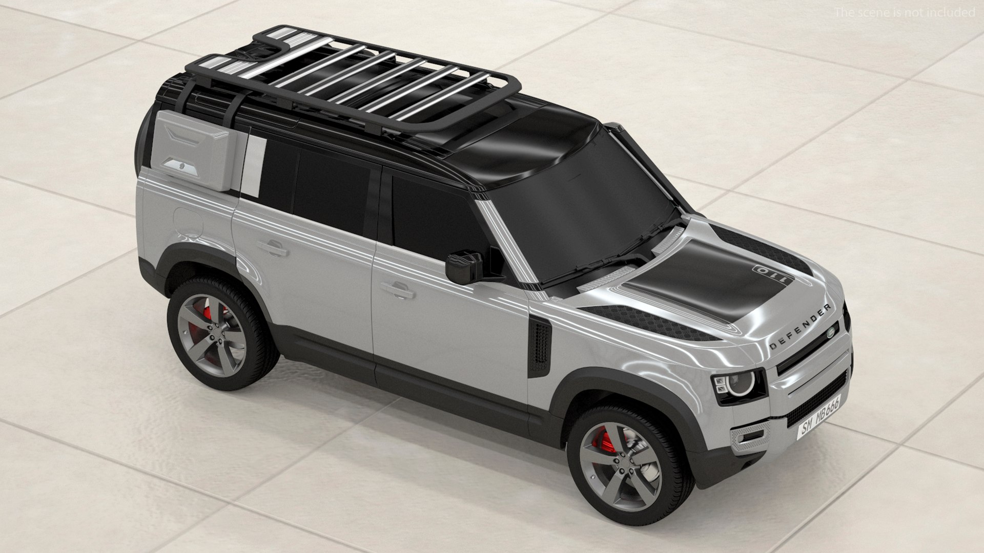 3D Land Rover Defender Explorer Pack Exterior Only - TurboSquid 1767373