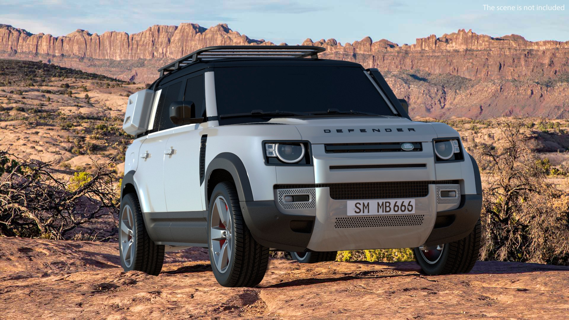 3D Land Rover Defender Explorer Pack Exterior Only - TurboSquid 1767373