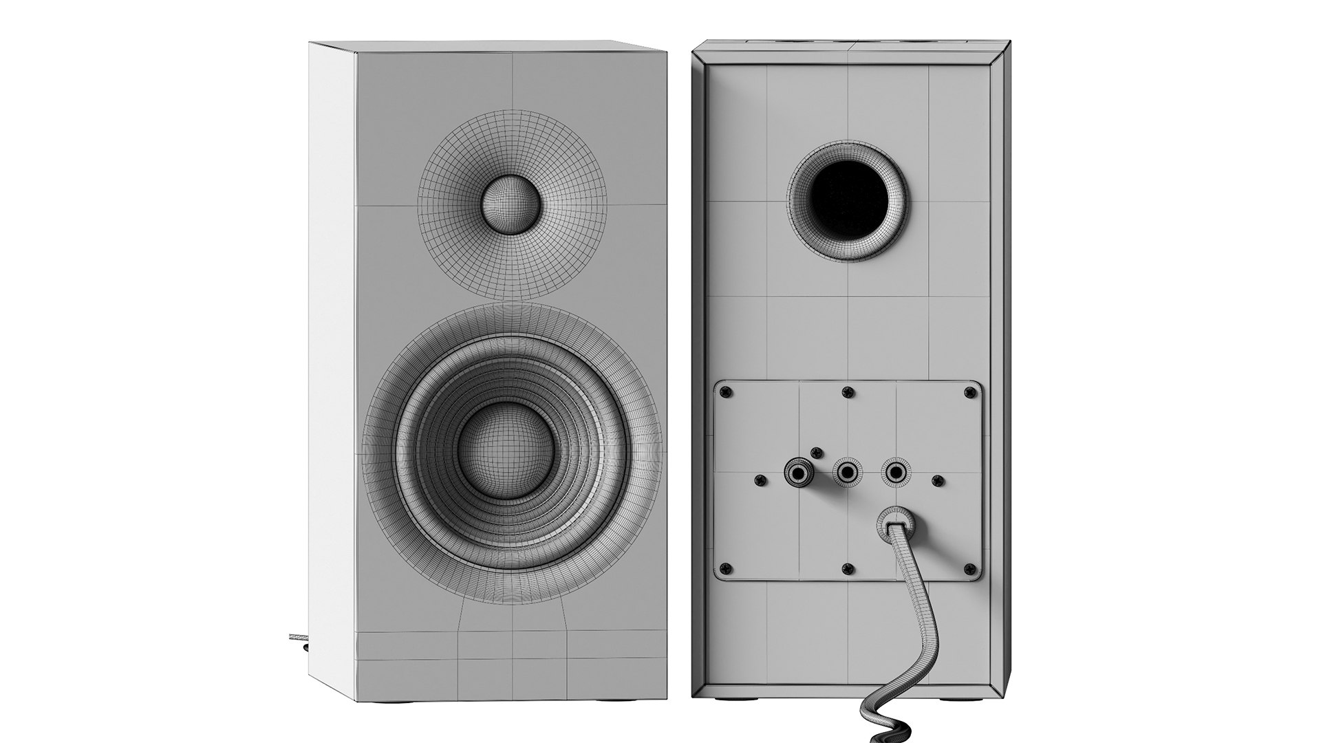 3D Edifier - R1080BT model - TurboSquid 2173059