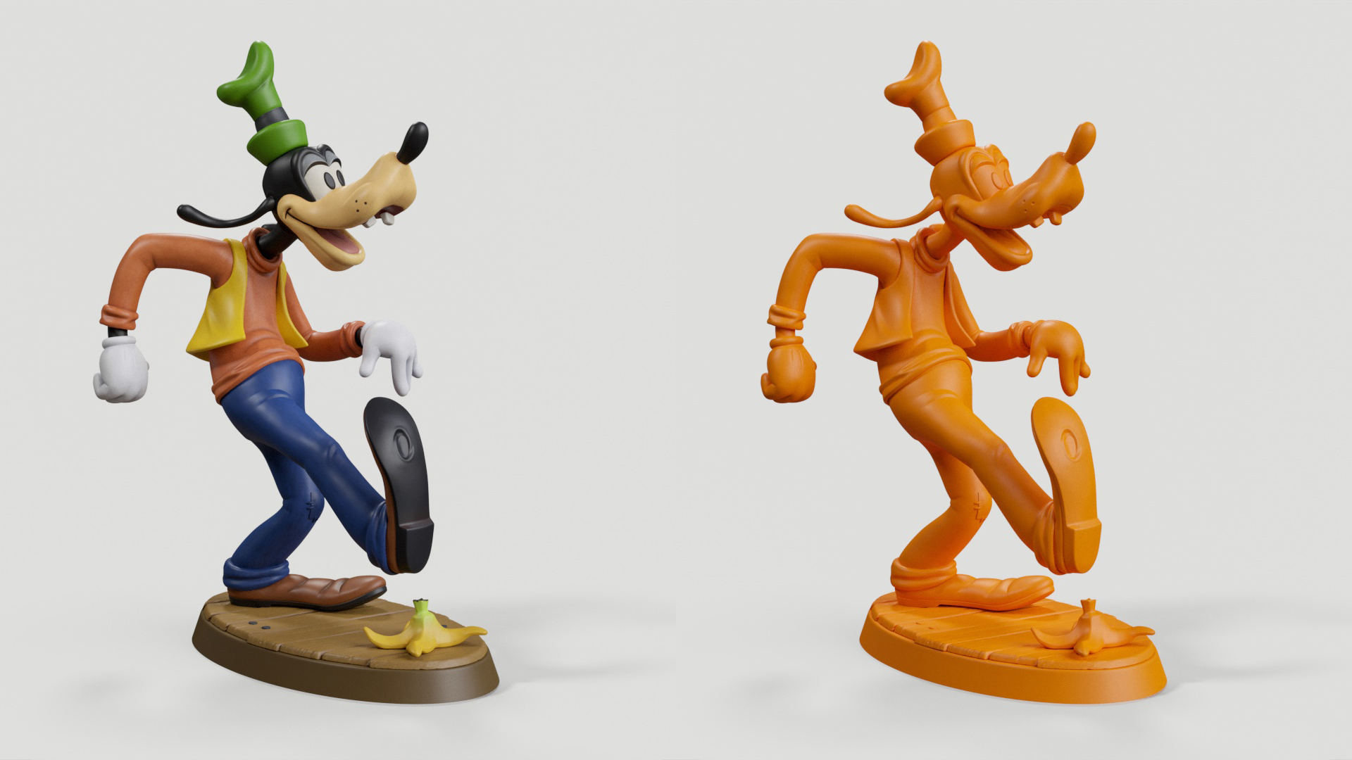 3D Goofy On The Walk Model - TurboSquid 2443609