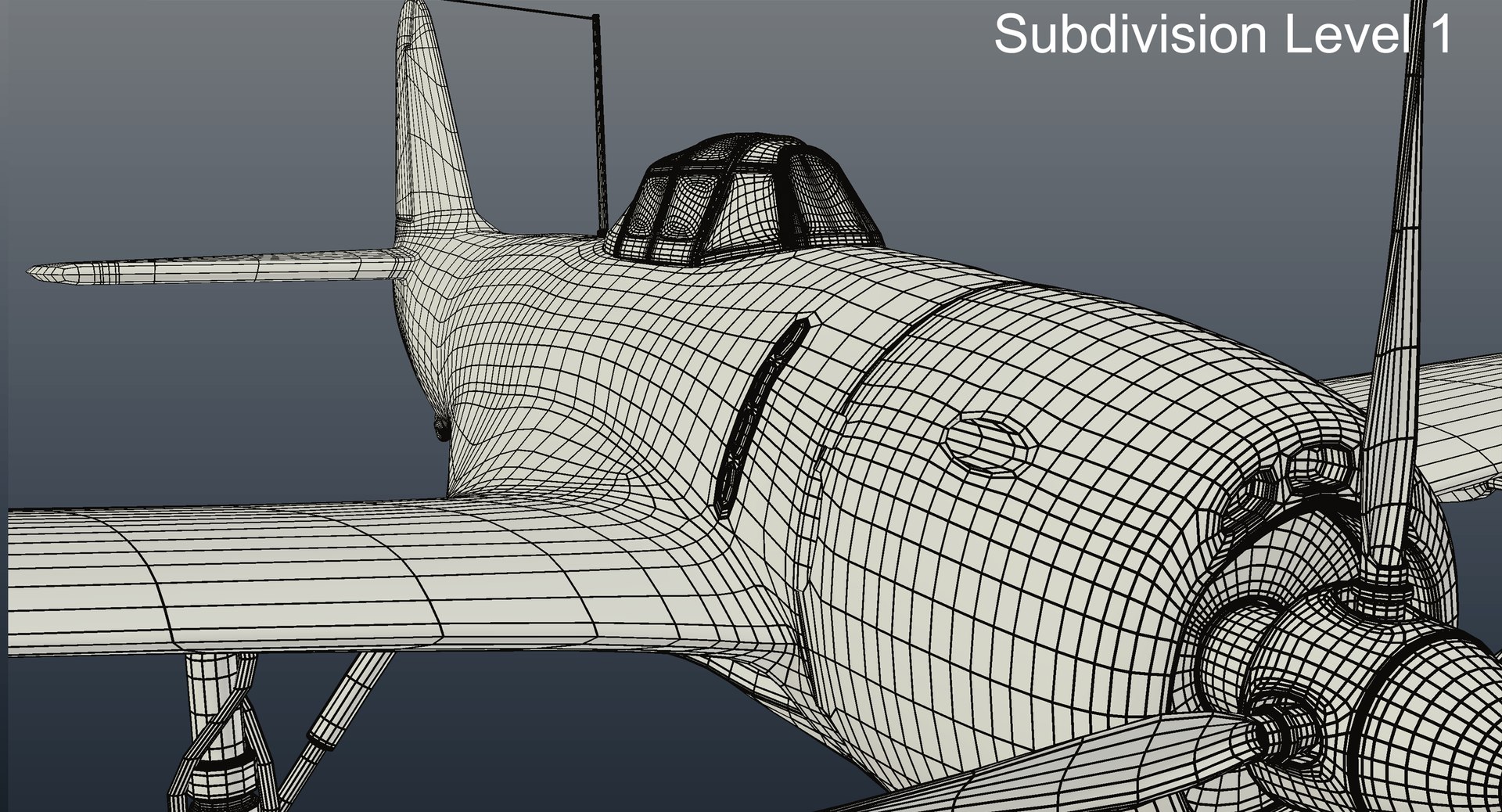 3d Kawanishi N1k1 Model
