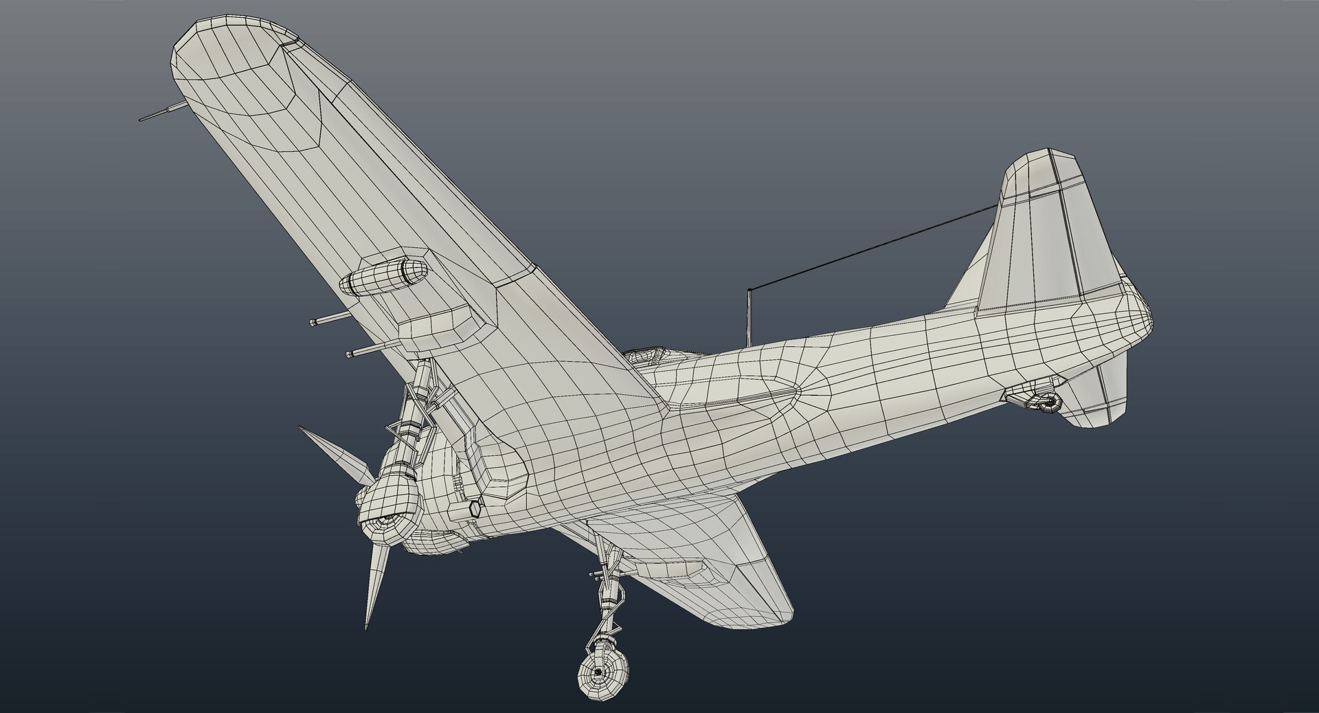3d Kawanishi N1k1 Model