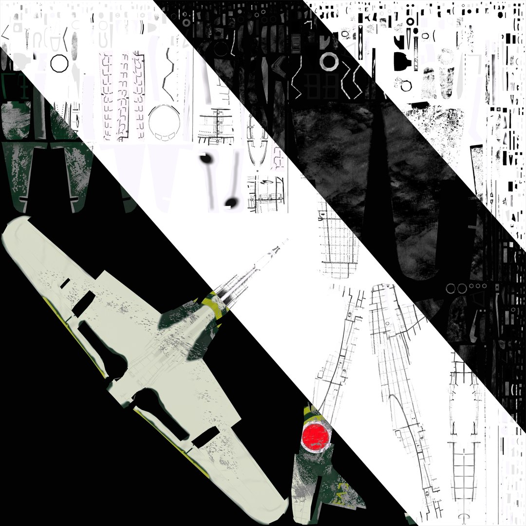 3d Kawanishi N1k1 Model