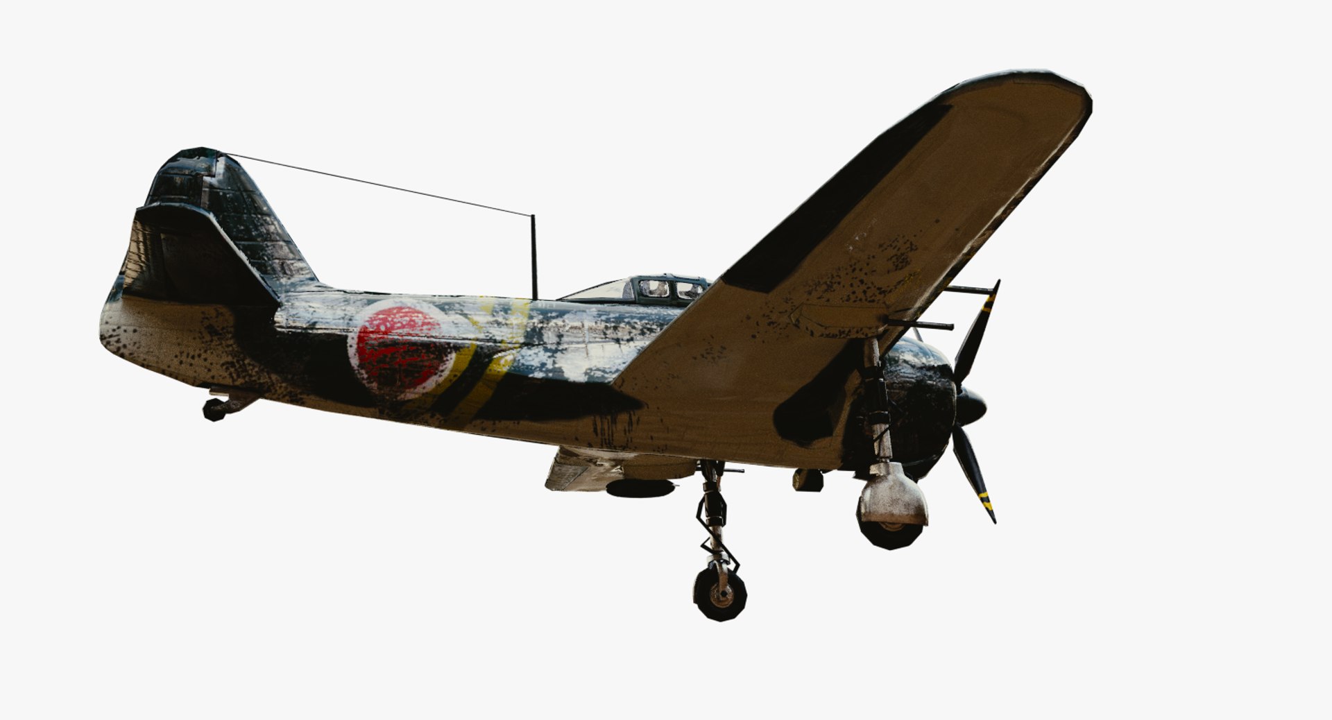 3d Kawanishi N1k1 Model