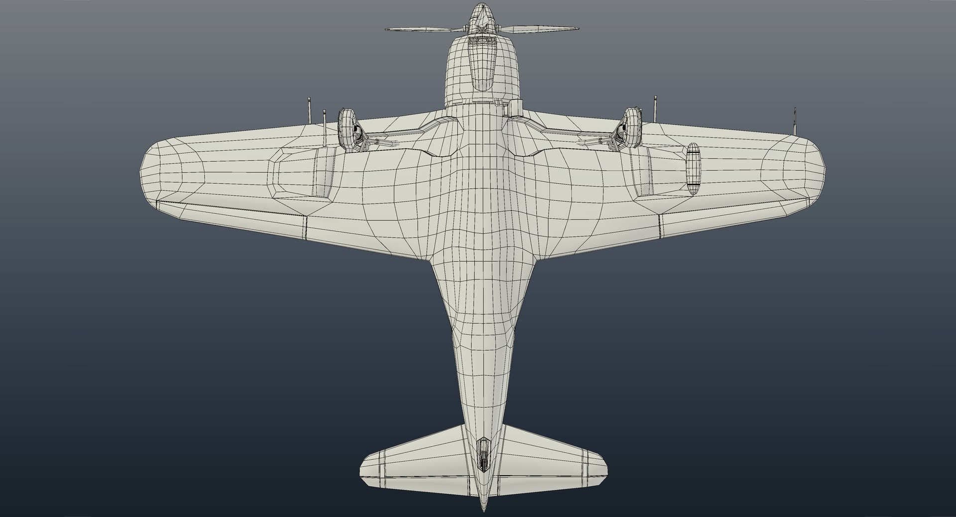 3d Kawanishi N1k1 Model