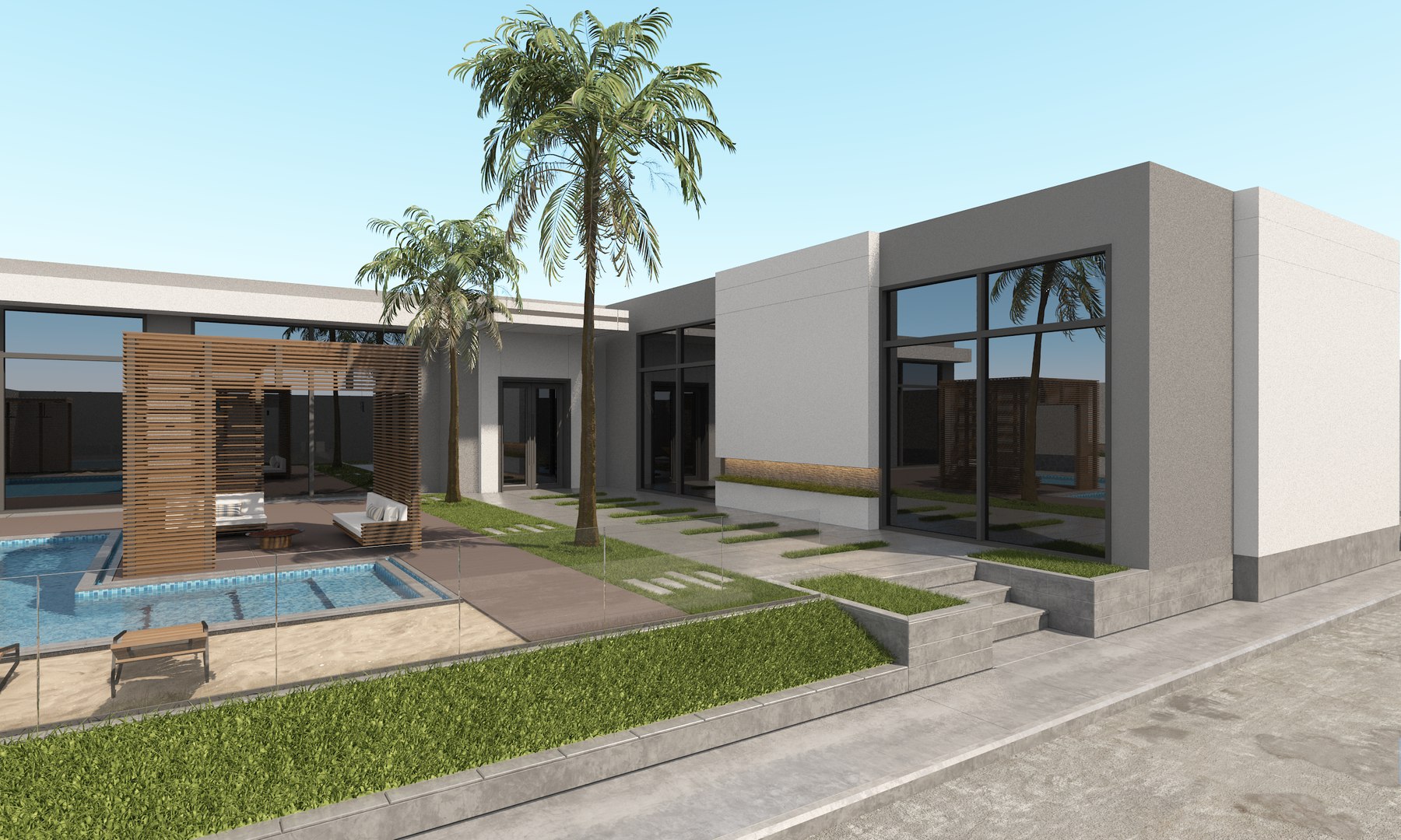 Free 3D Private Resort - TurboSquid 2348232