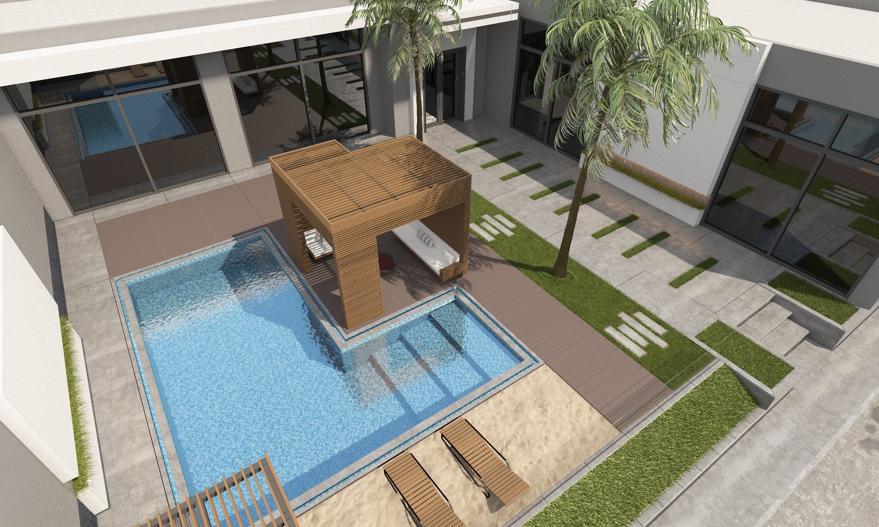 Free 3D Private Resort - TurboSquid 2348232