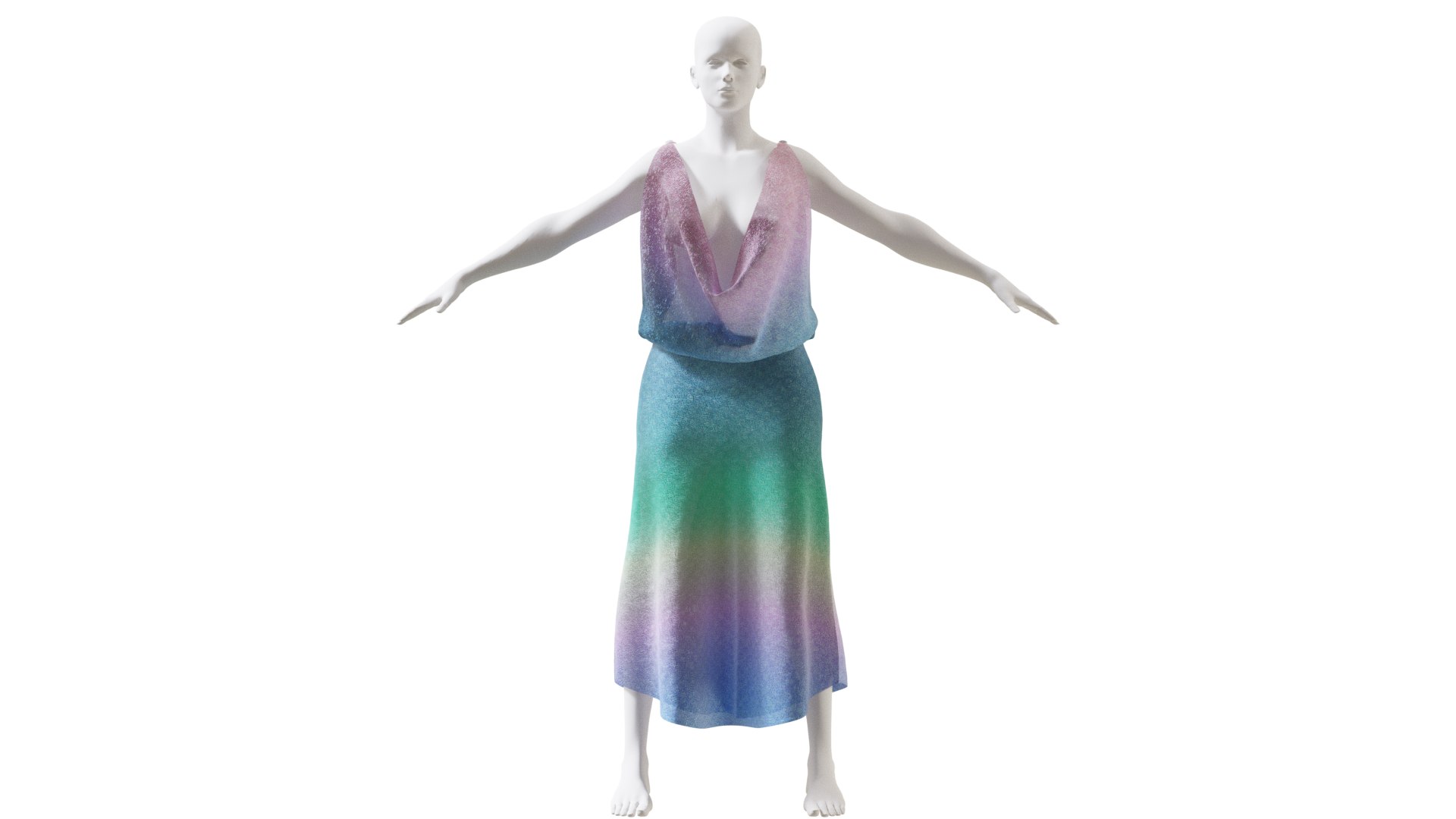 modelo 3d Vestido de diosa de los Elvs 1 - TurboSquid 1725467