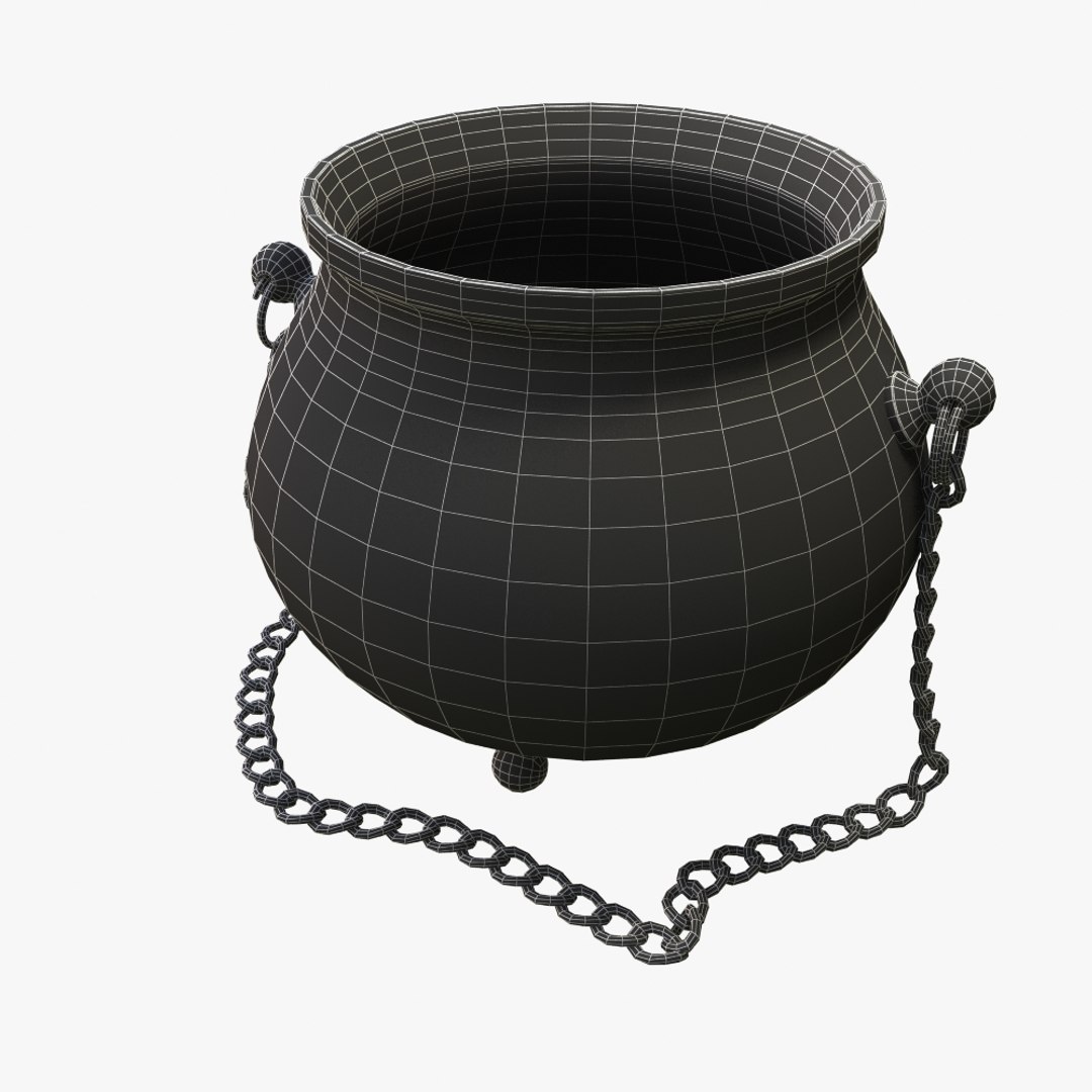 3d Model Of Cauldron Contains