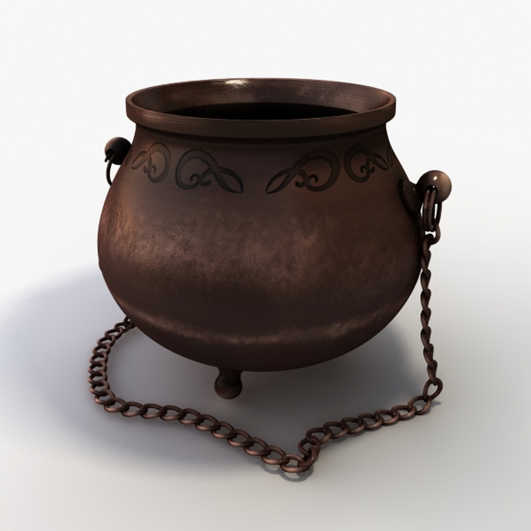 3d Model Of Cauldron Contains