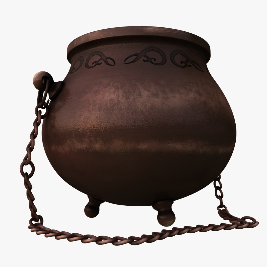3d Model Of Cauldron Contains