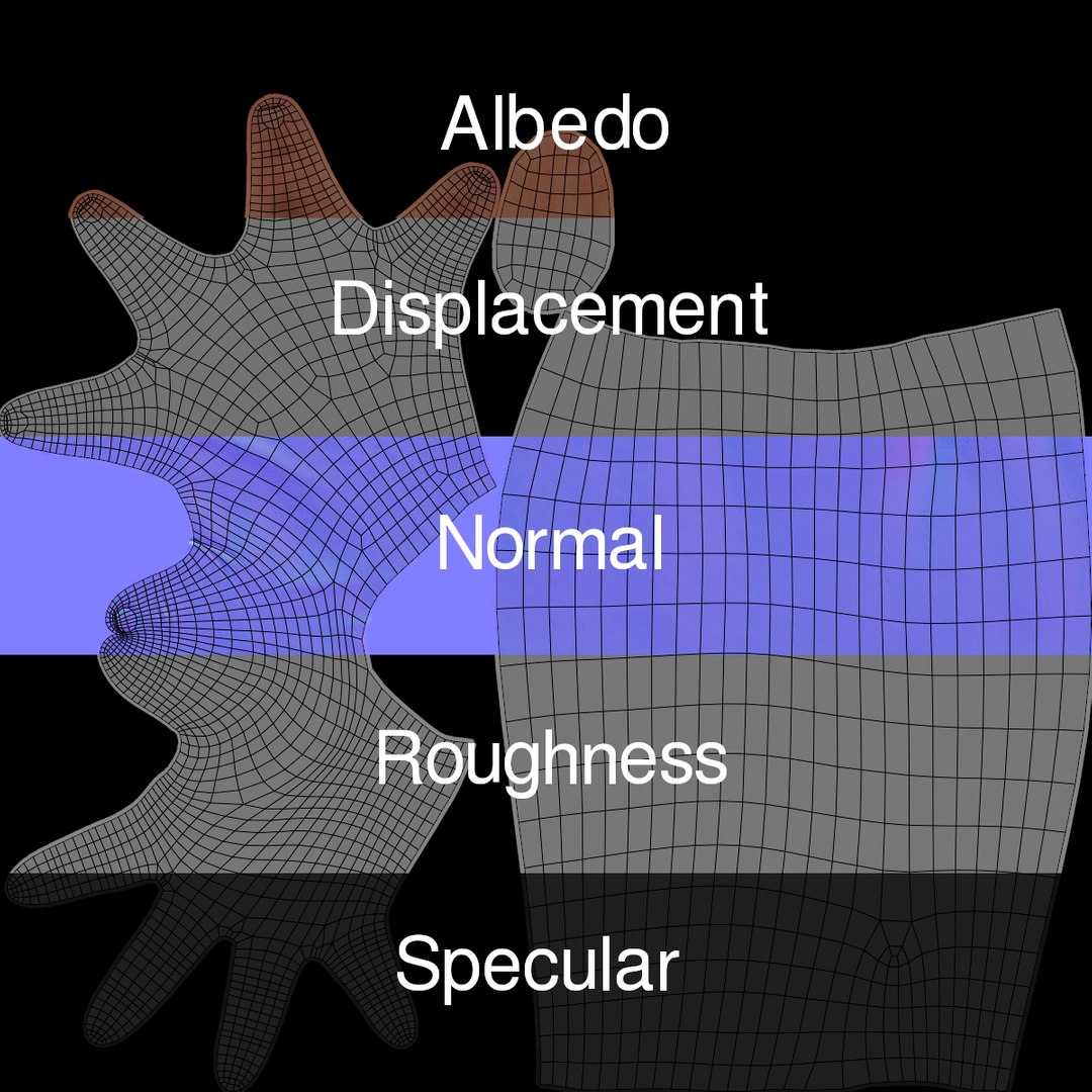 Left Hand Rigged 3D model - TurboSquid 1940429