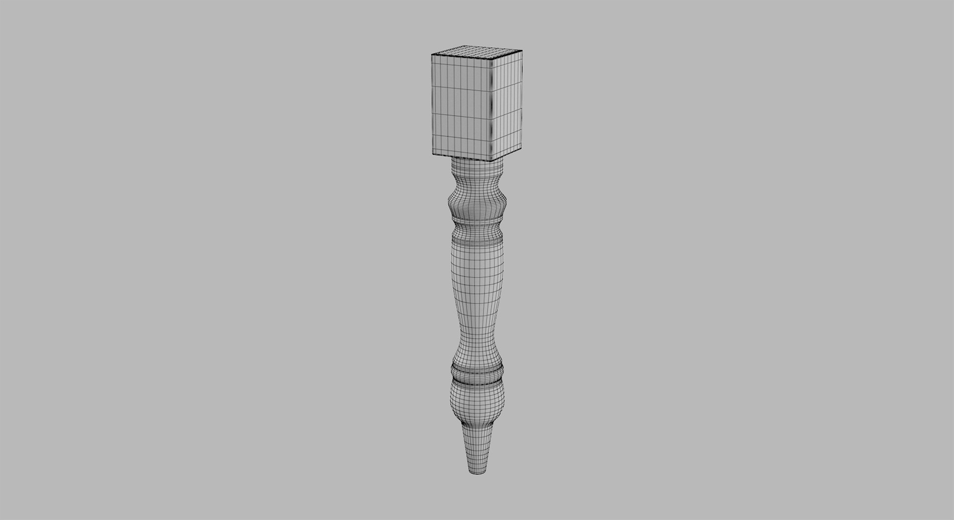 3D Table Leg Classic - TurboSquid 2413977