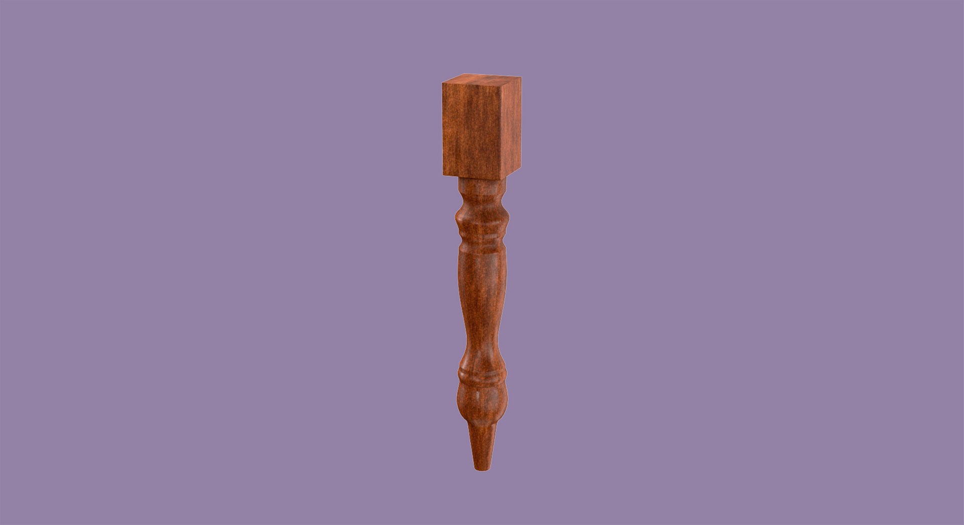 3D Table Leg Classic - TurboSquid 2413977