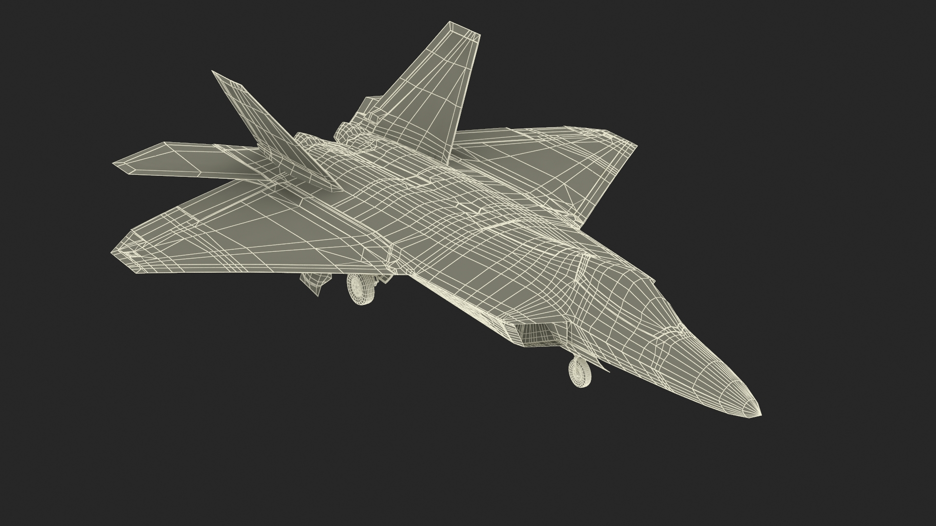 Advanced Tactical Fighter F-22 Raptor 3D - TurboSquid 2217513