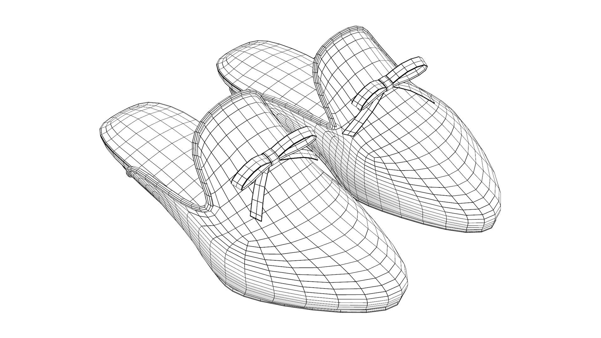 3D Candy Slippers Model - TurboSquid 1826186