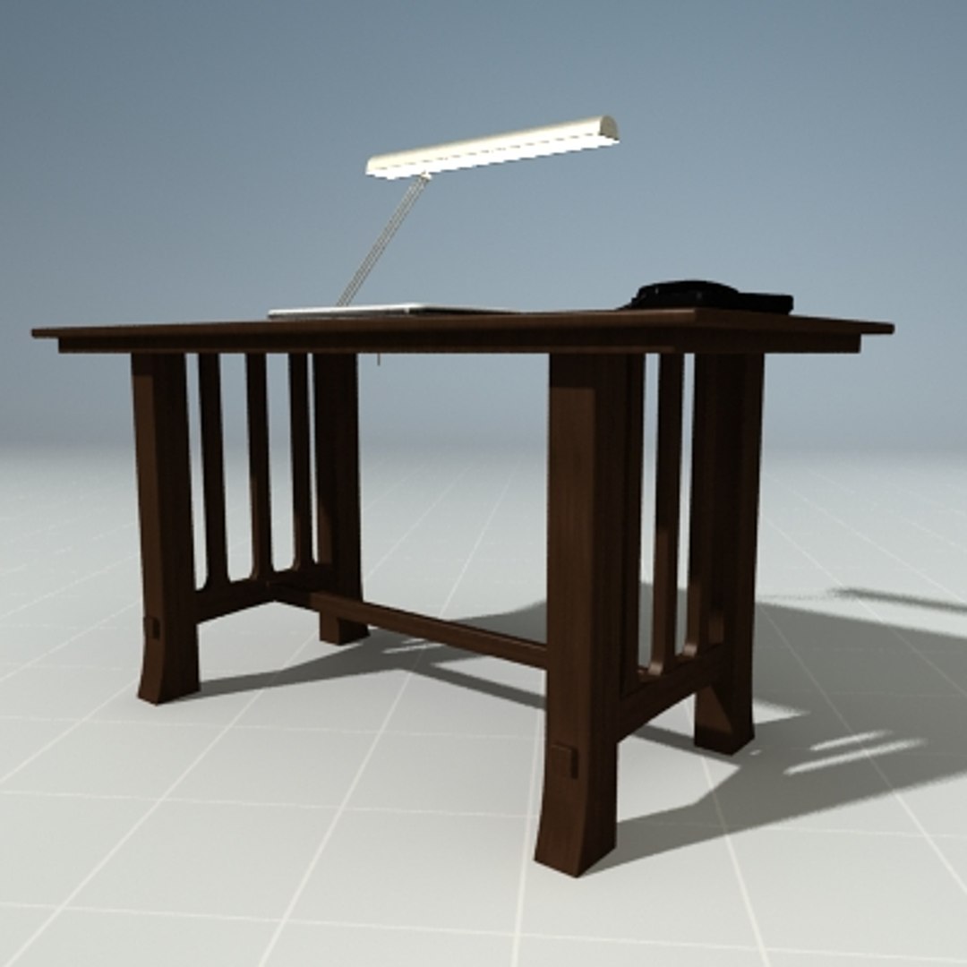 3d craftsman desk