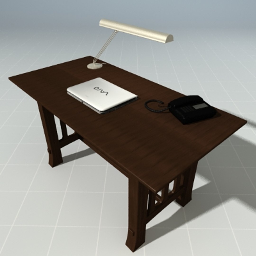 3d craftsman desk