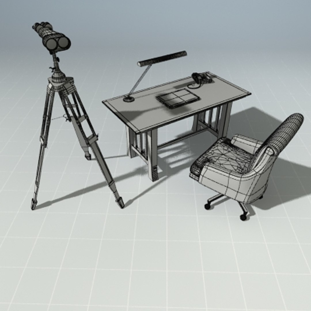 3d craftsman desk