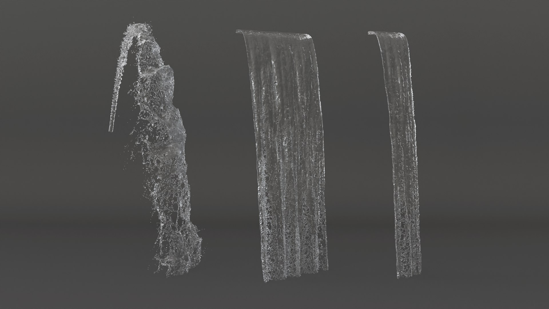 3D Fountains Set 01 - TurboSquid 2261949