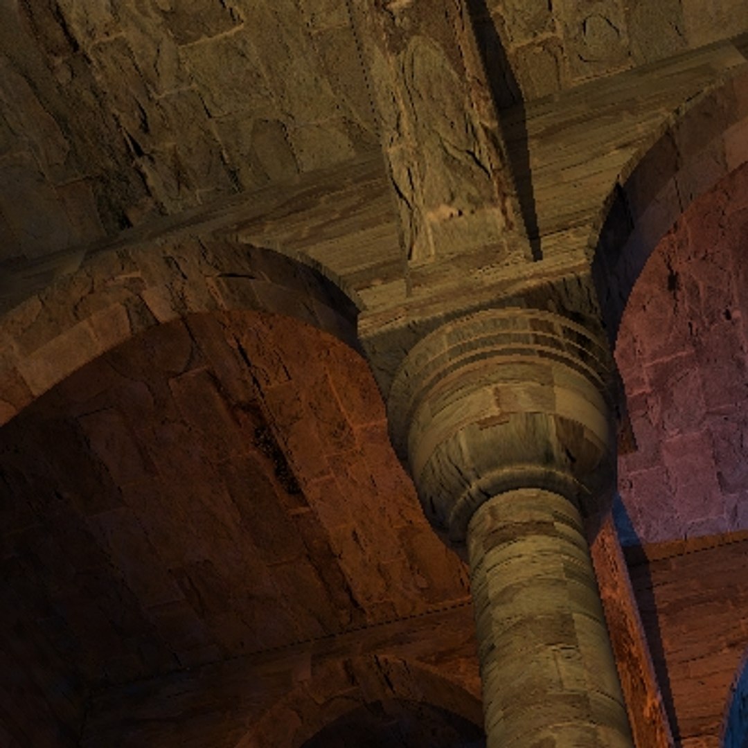 3d Catacombs Dungeon Model