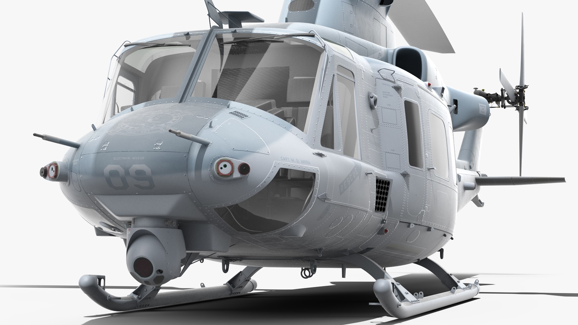 Bell Venom Helicopter 3D model - TurboSquid 1896199