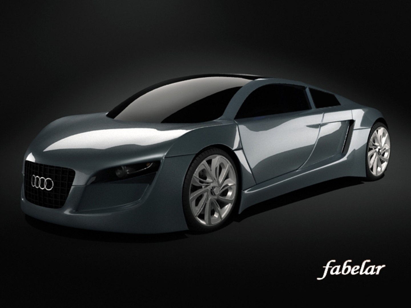 3d Model Audi Rsq